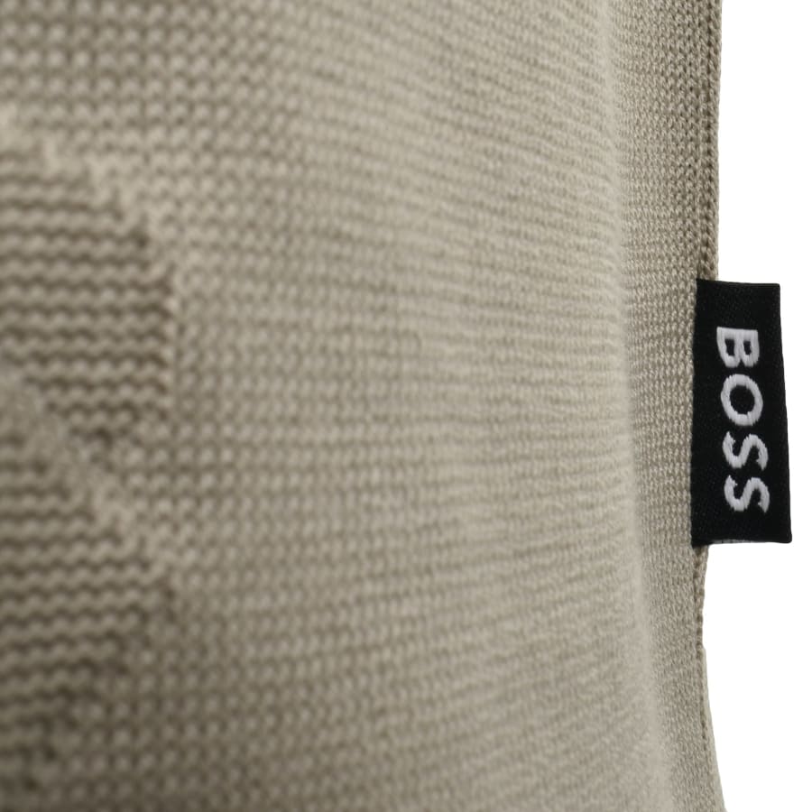 BOSS C Thompson 109 Jersey T Shirt Beige | Mainline Menswear